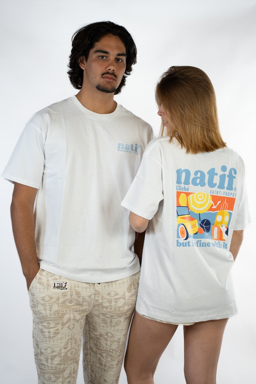 T-shirt Cliché Saint-Tropez – Natif