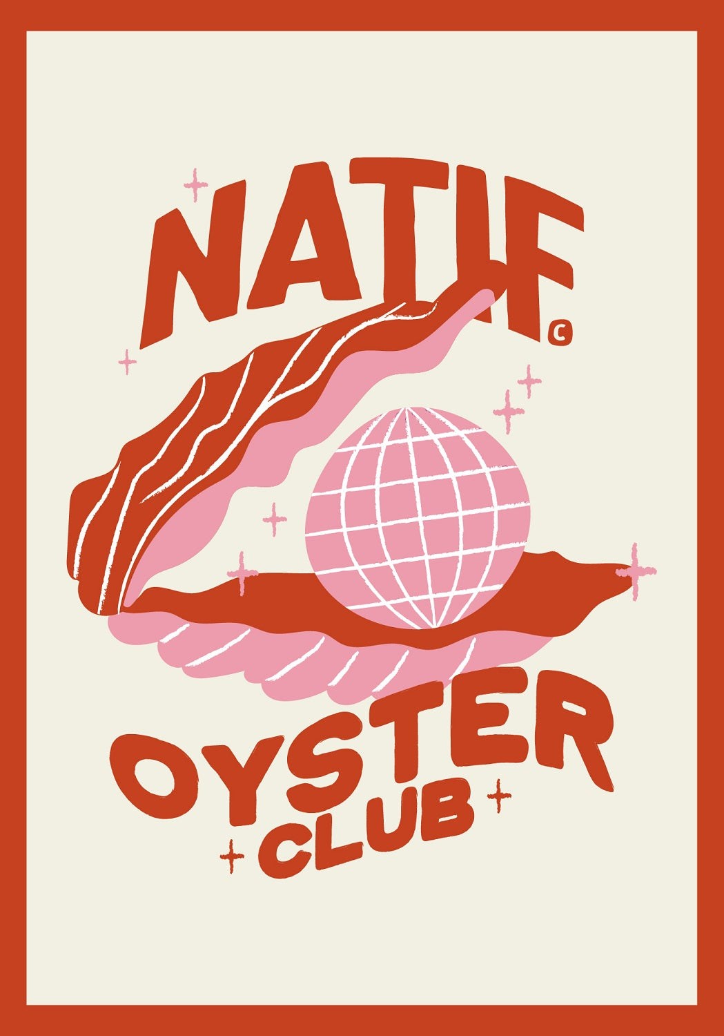Affiche Oyster Club – Natif